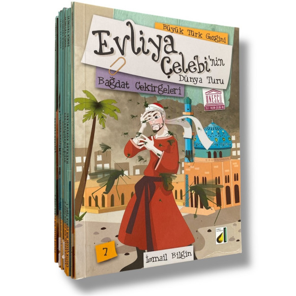 Büyük Türk Gezgini Evliya Çelebi’nin Dünya Turu (10 Kitap Takım)